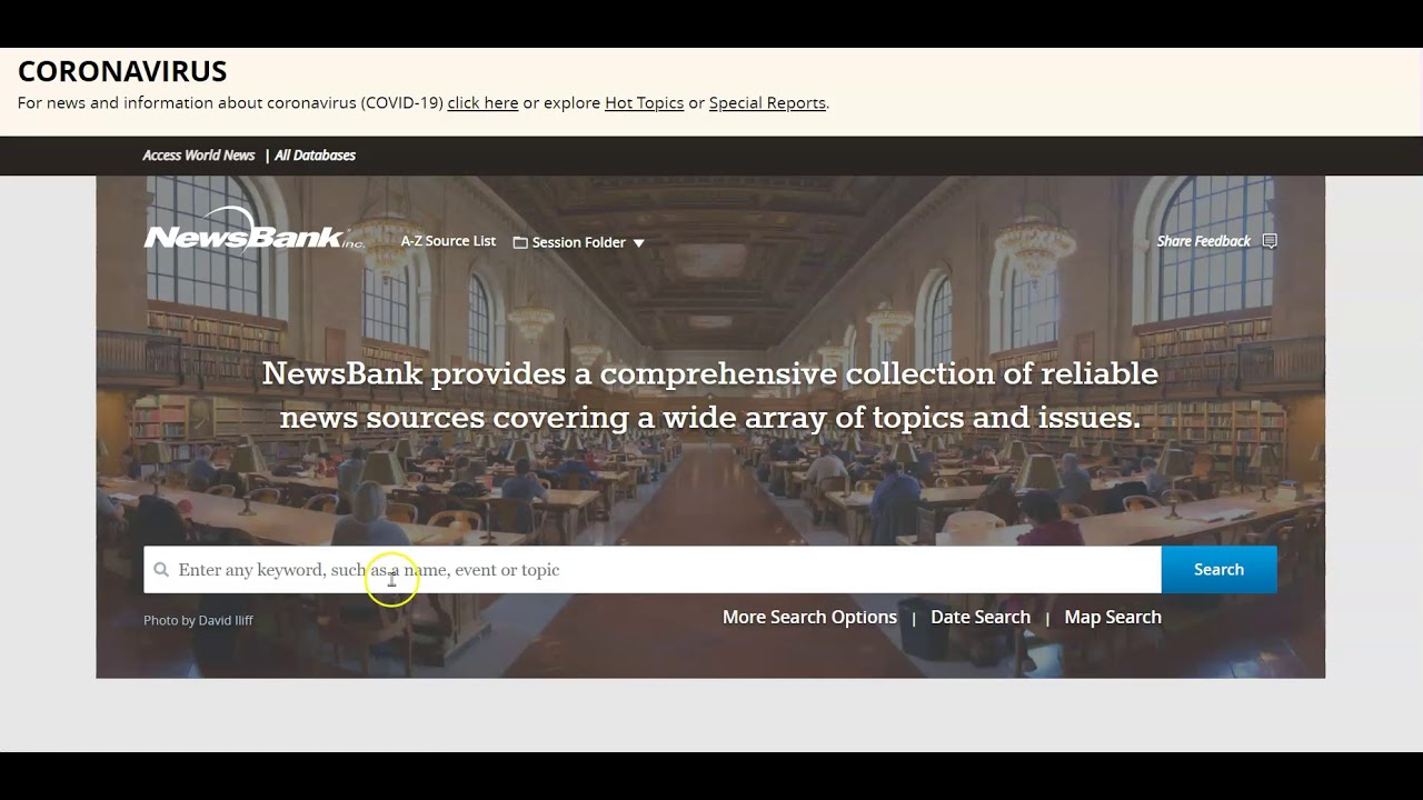CRC Library Newspaper Databases