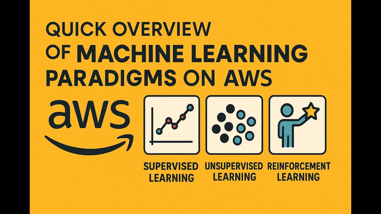 Quick overview of Machine Learning Paradigms on AWS