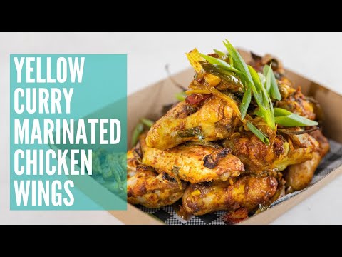 Yellow Curry Marinated Chicken Wings | GCBC15 Ep35