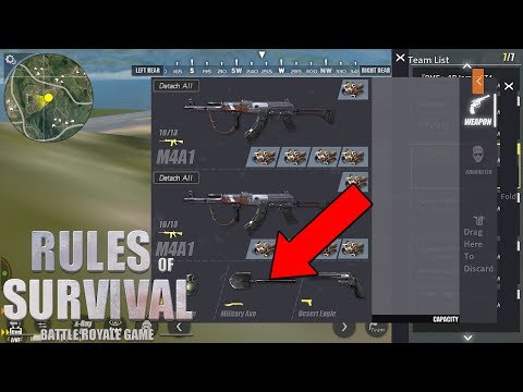 Rules of Survival - HOW TO GET SECRET MILITARY AXE!