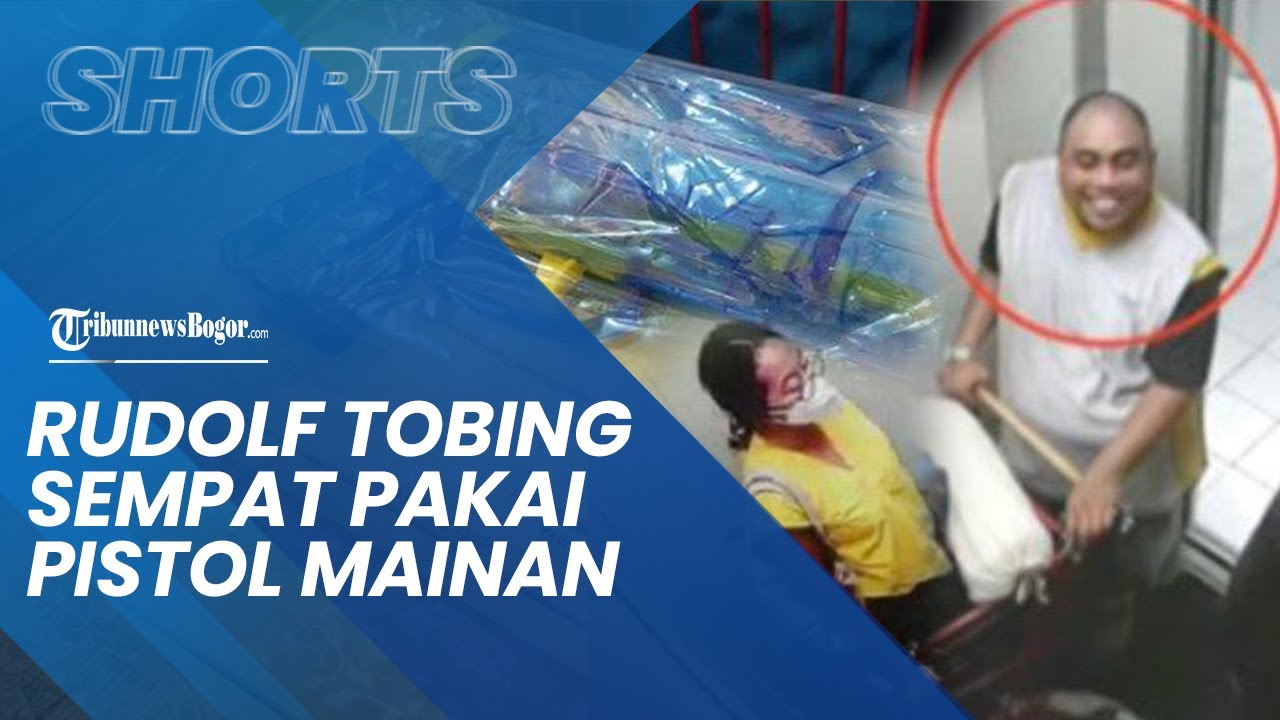 Rudolf Tobing Sempat Pakai Pistol Mainan Demi Lancarkan Aksinya, Inilah ...