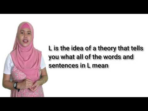 DAVIDSON: A Theory of Meaning