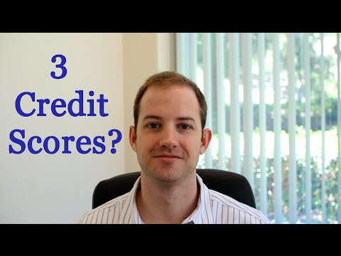 Why do I get three different credit scores?
