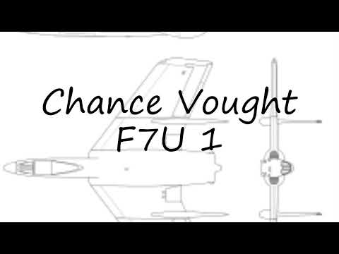 How to pronounce Chance Vought F7U 1 in English?
