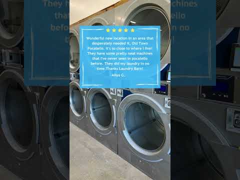 Customer Review: The Laundry Barn - A Game-Changing Laundromat in Old Town Pocatello! #Laundromat