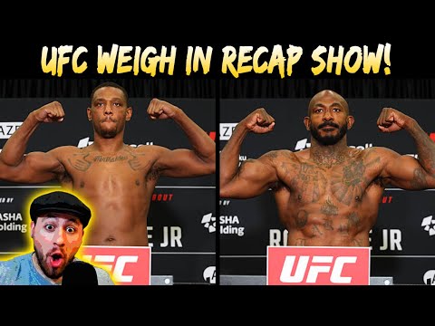 UFC Baku Hill vs Rountree Predictions & Betting Breakdown | Weigh In Recap Show