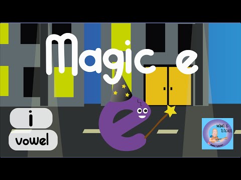 Magic e | Long vowel i | Silent e | turn short vowels to long | Phonics Teacher