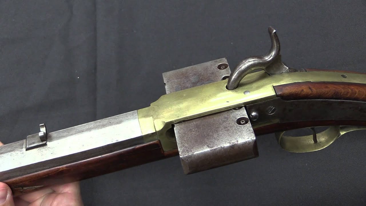 J.M. Browning Harmonica Rifle