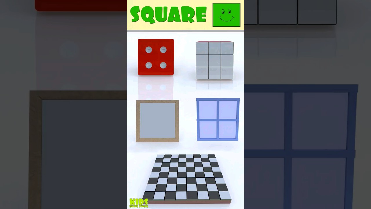 Square Shape examples | Shapes and Examples