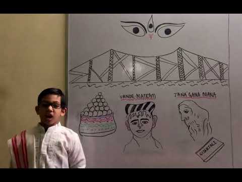 Bengal culture : traditional dress of west bengal : fancy dress competition : the smart bengali boy