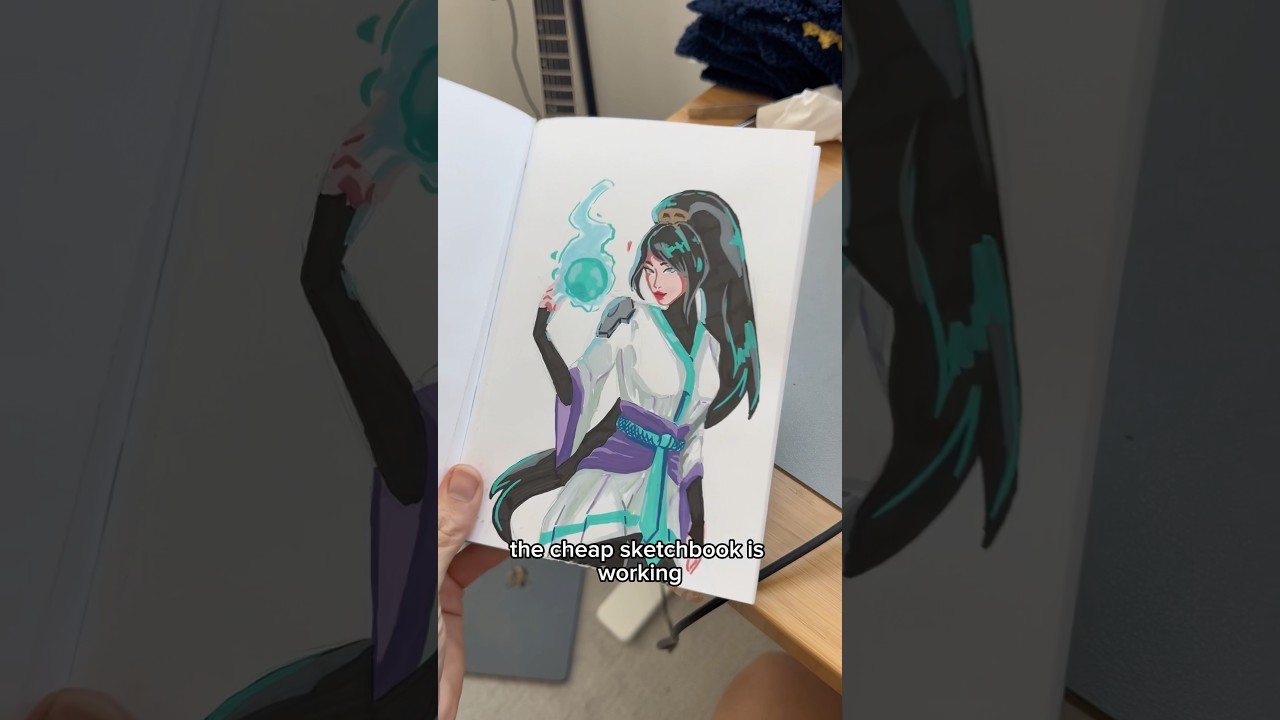 you should buy a BAD sketchbook (results)