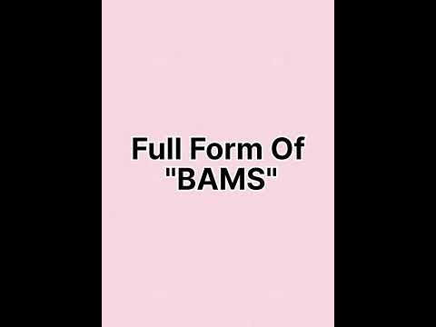 Full Form Of "BAMS" #shorts #study #knowledge #trend #doctor
