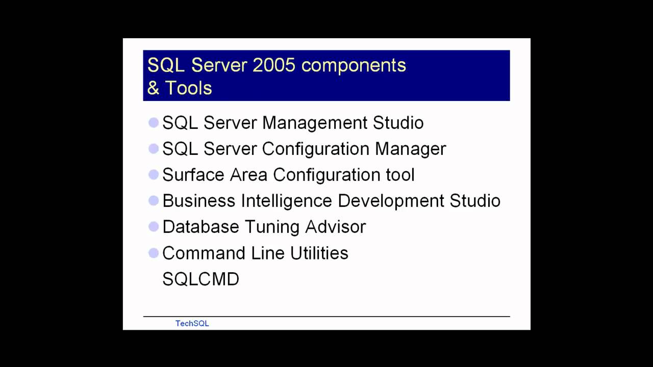 Microsoft SQL Server 2005