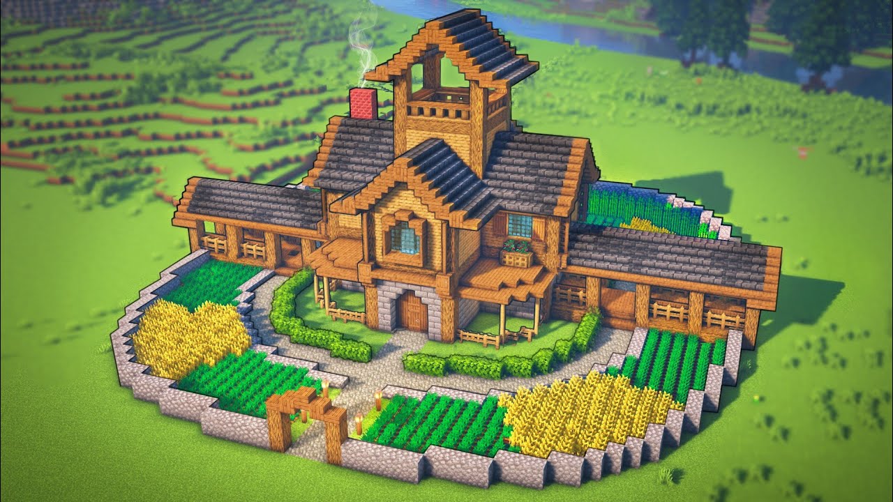 Minecraft: Circle Survival Base Tutorial - Minecraft Builders