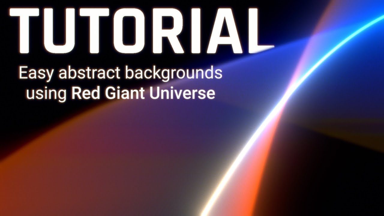 TUTORIAL - Beautiful backgrounds FAST (and easy)