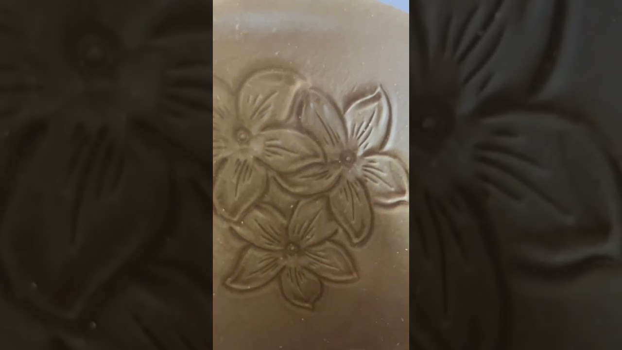 Copper Cantle Concho Engraved to Match Saddle!