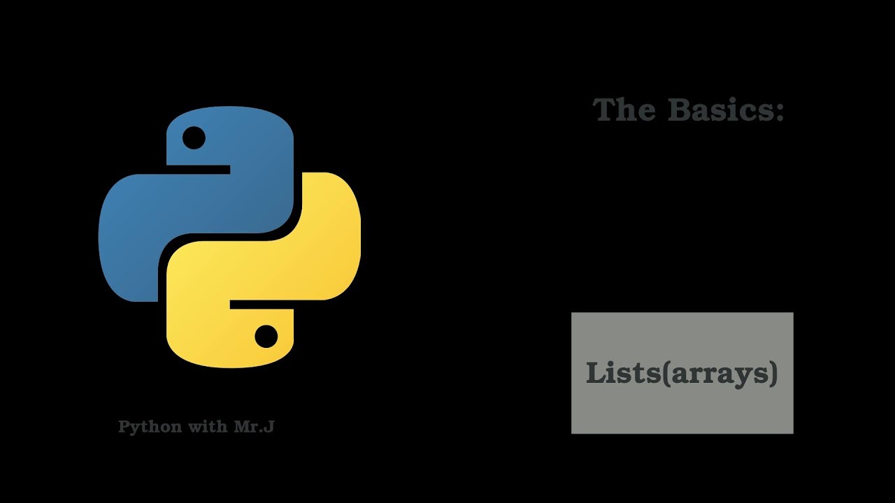 Lists in Python (array) || Arrays in Python || What are Lists ? || What are arrays ? || Python Ep4