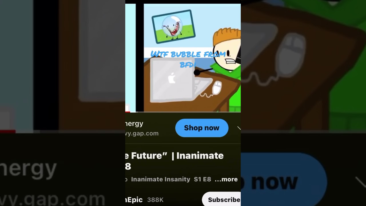 Why a picture of bubble from bfdi