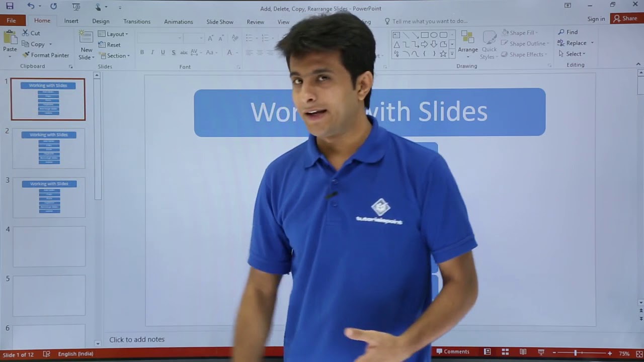 PowerPoint - Working with Slides