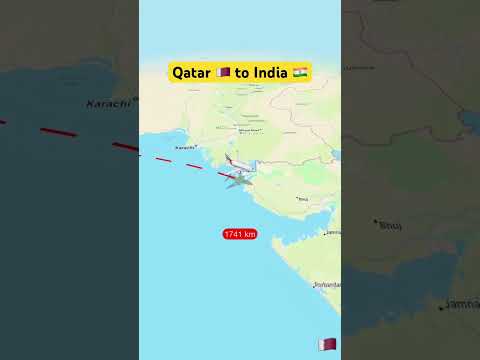 Let’s travel Qatar to India #qatar #india