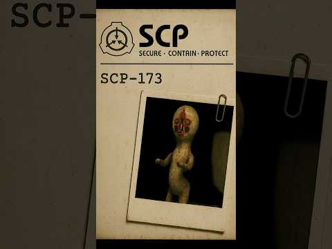 You Blink… You Die – The Truth About SCP-173 #scary #shorts #creepy #horror