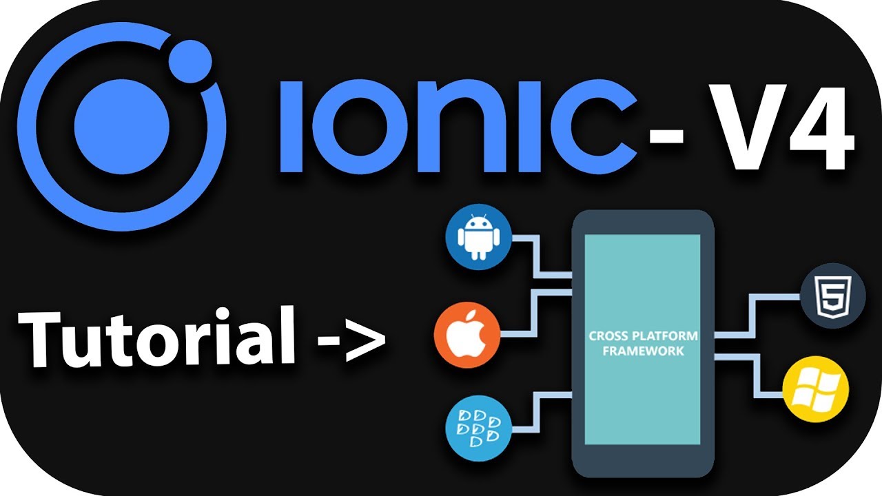 IONIC 4 Mobile App Development - #4 Emulating IOS And Android