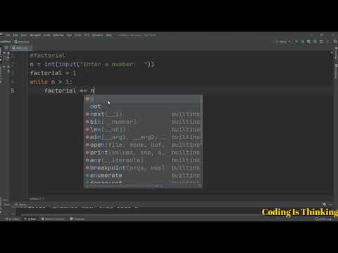 Python Tutorial for Beginners | Factorial | English
