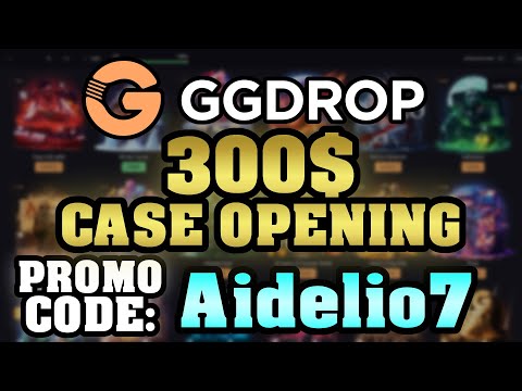 GGDrop Promo Code 🔥 $300 GGDROP CASE OPENING 🔥 (GGDrop Wheel Code) - GGDrop Free Cases