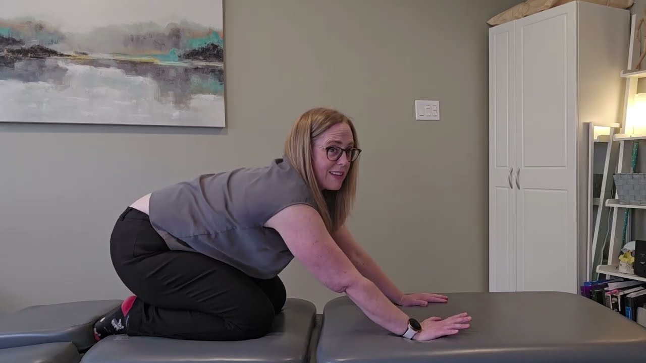 Cat/Cow or Primitive Reflex Integration Exercise for STNR