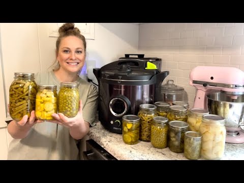 Come Can With Me!! How To Use The Presto Digital Pressure Canner | Green Beans