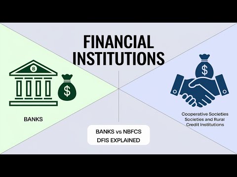 Financial Institutions Demystified: Banks, DFIs, NBFCs, and Cooperative Banks Explained"