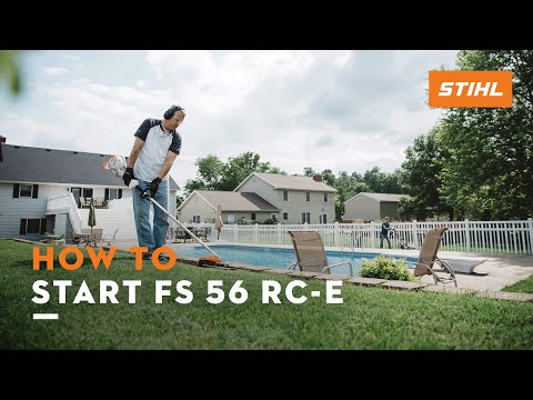 How to Start: FS 56 RC-E | STIHL Tutorial
