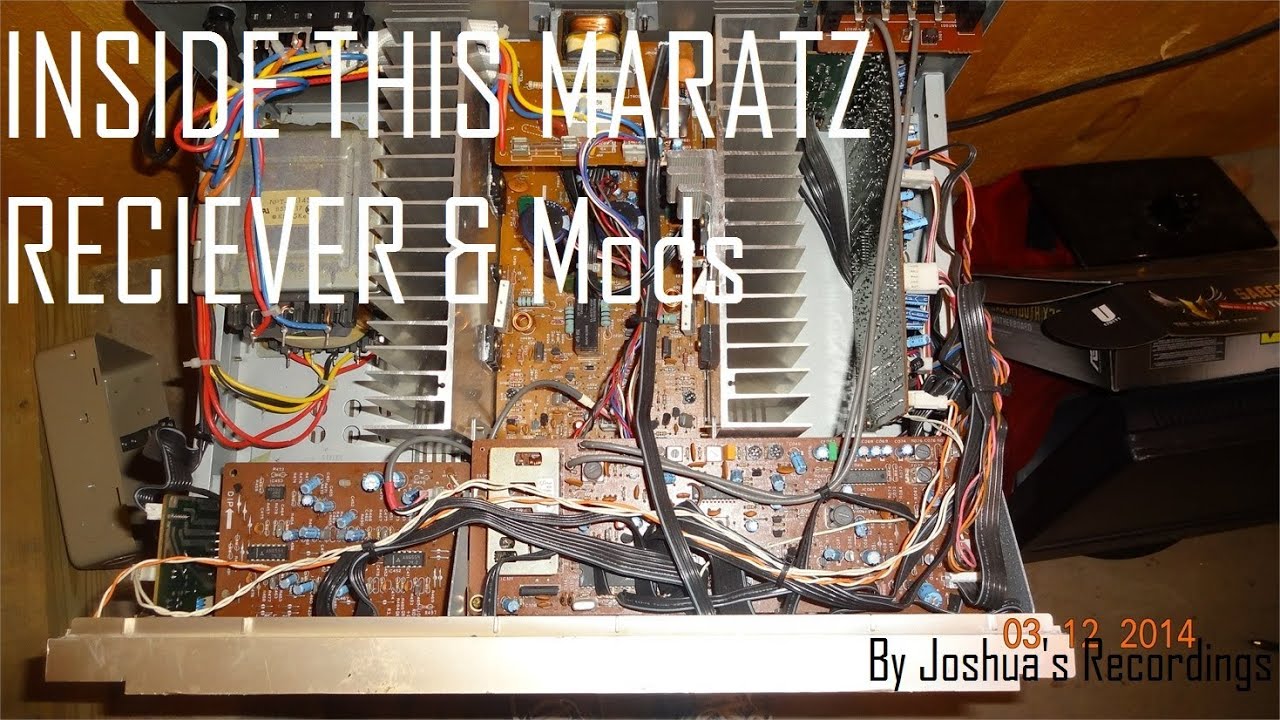 Inside the Marantz Receiver+Mods