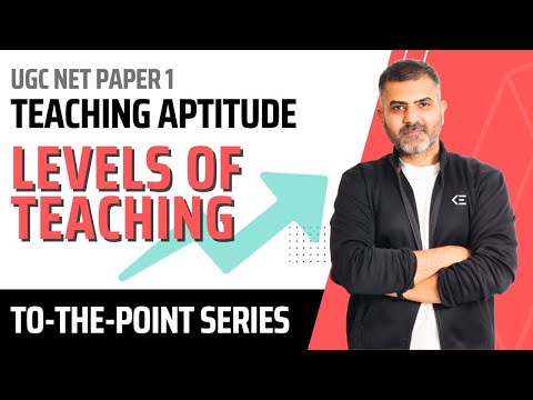 4. Levels of Teaching - Memory, Understanding, and Reflective Level - UGC-NET Paper 1 - Bharat ...