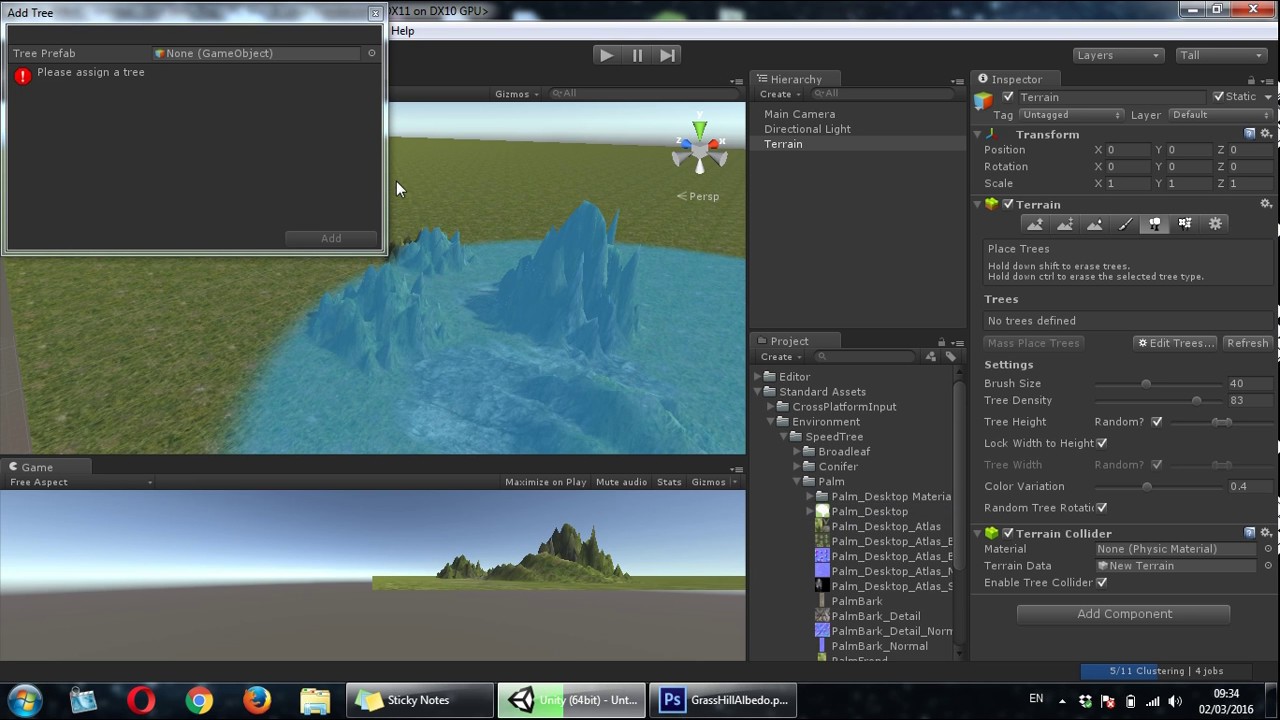 Unity 3D Tutorial 1  - Baiscs