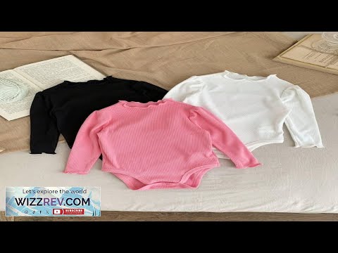 SHEIN LMoss 3pcs Set Newborn Baby Girl Cute Knitted Elastic Solid Color Snap Review