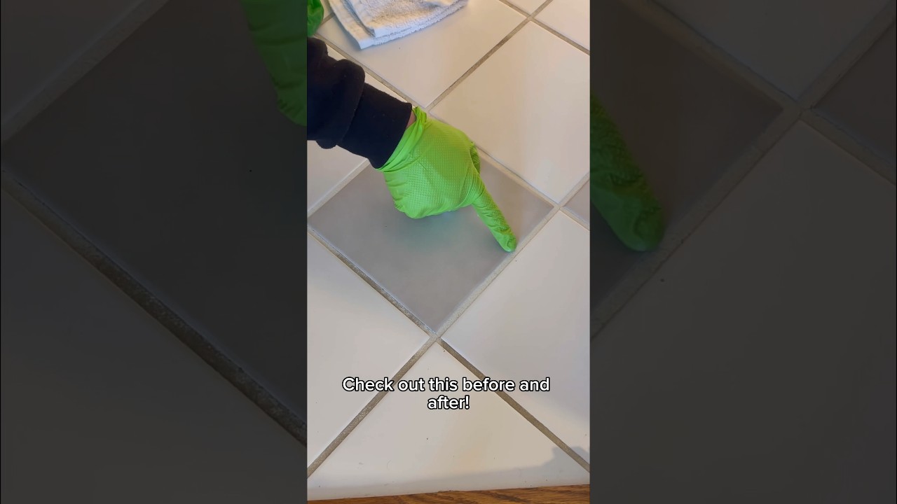 Try this DIY grout cleaner #howto #diy #cleaning