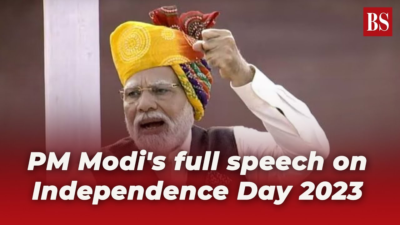 Watch: PM Narendra Modi's full speech on Independence Day 2023