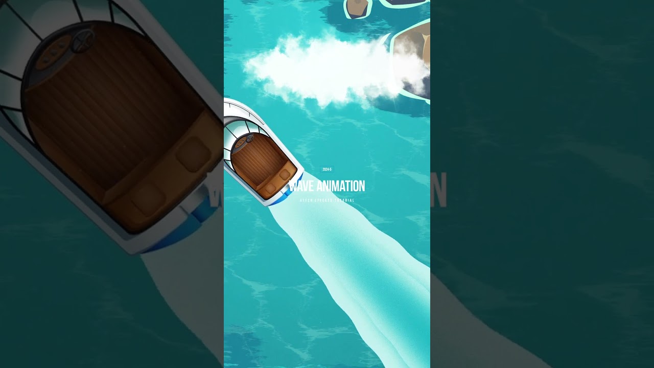 Animating Boat Waves | After Effects Tutorial