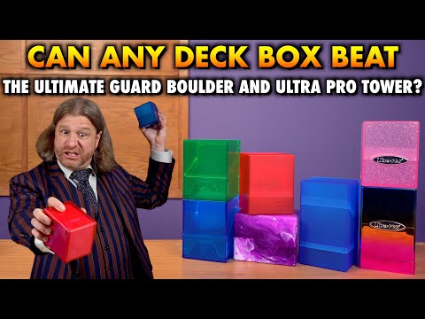 Can Any Deck Box Beat The Ultimate Guard Boulder and Ultra Pro Tower? | Magic The Gathering| Pokemon