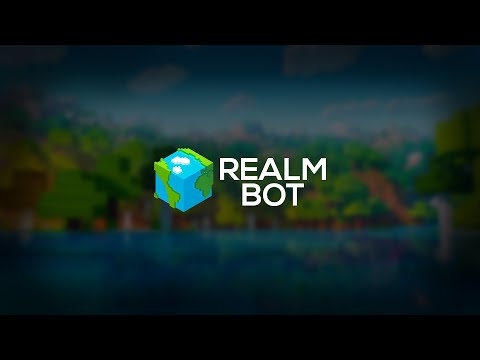 Realm Bot MCPE/Discord Bot Tutorial