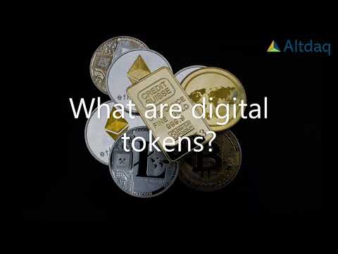 What are digital tokens? - Altdaq.com