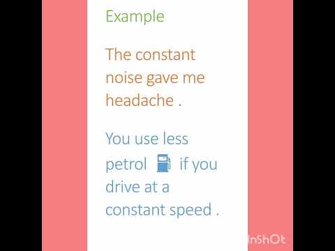 meaning of constant and use of constant...subscribe for more videos...