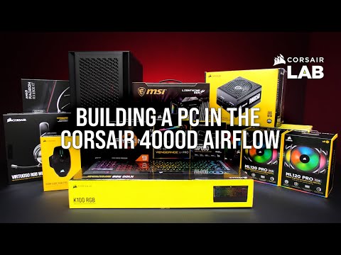 CORSAIR 4000D Airflow PC Build – Ryzen 5950X With RX 6900 XT