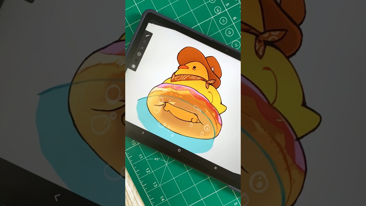 Pato Mexicano Stickers Apa | #art #stickers #temu #drawingtablet