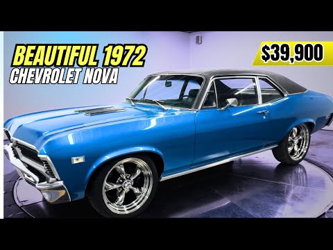 Beautiful 1972 Chevrolet Nova | Built Small Block V8 | Solid Classic Muscle Car | $39,900