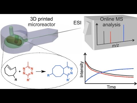 3D printed polypropylene microreactor
