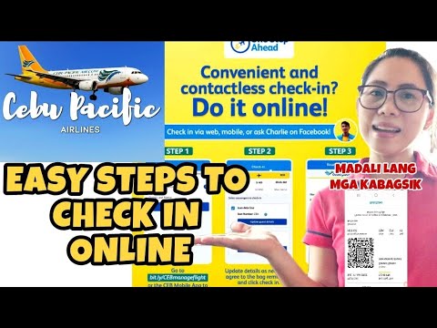 HOW TO CHECK IN CEBU PACIFIC FLIGHT ONLINE | EASY STEPS | BTSA