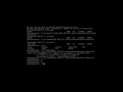 2.2 d. How to use SCP secure copy