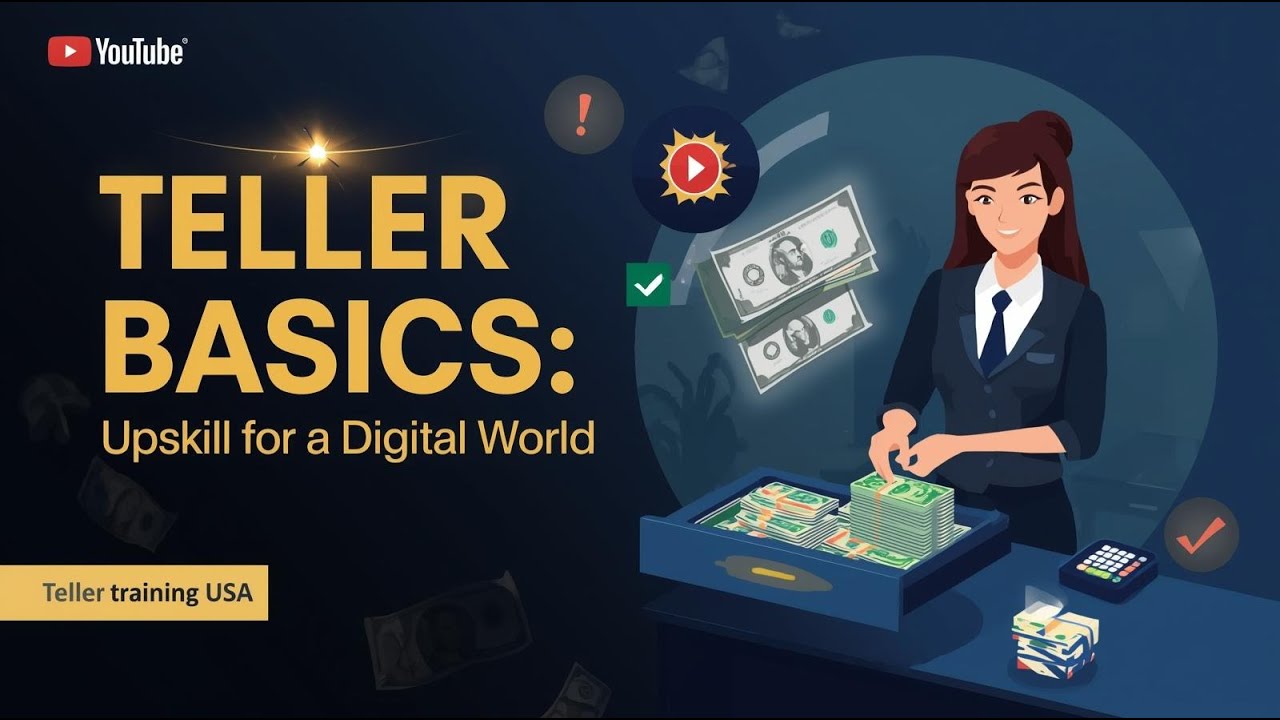 Teller Basics: Upskill for a Digital World | Bank Teller Training 2025 (Jay Get It)
